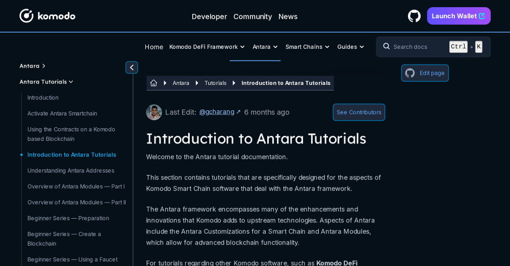 Antara Tutorials