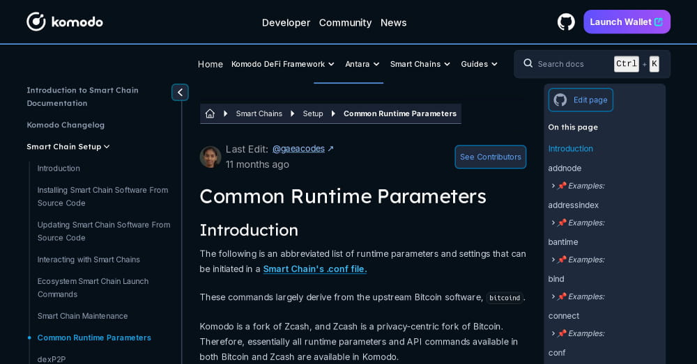 Common Runtime Parameters